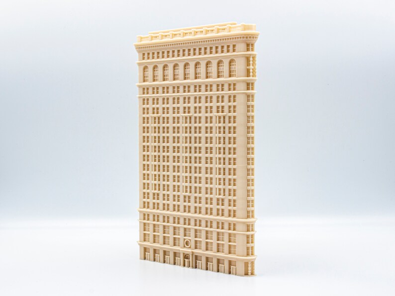 Flatiron Building Architectural 3d Printed Model - Skyscraper New York ...