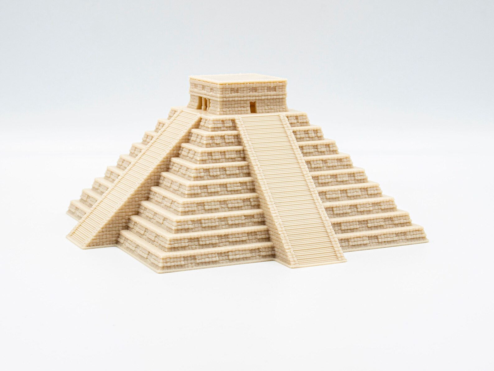 Chichen Itza Mayan Pyramid - Temple of Kukulcan 3d Printed Model - Etsy