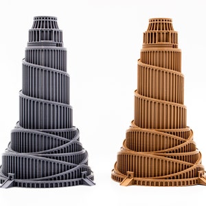 Tower of Babel Ancient Building 3d Printed Model Babylon - Etsy
