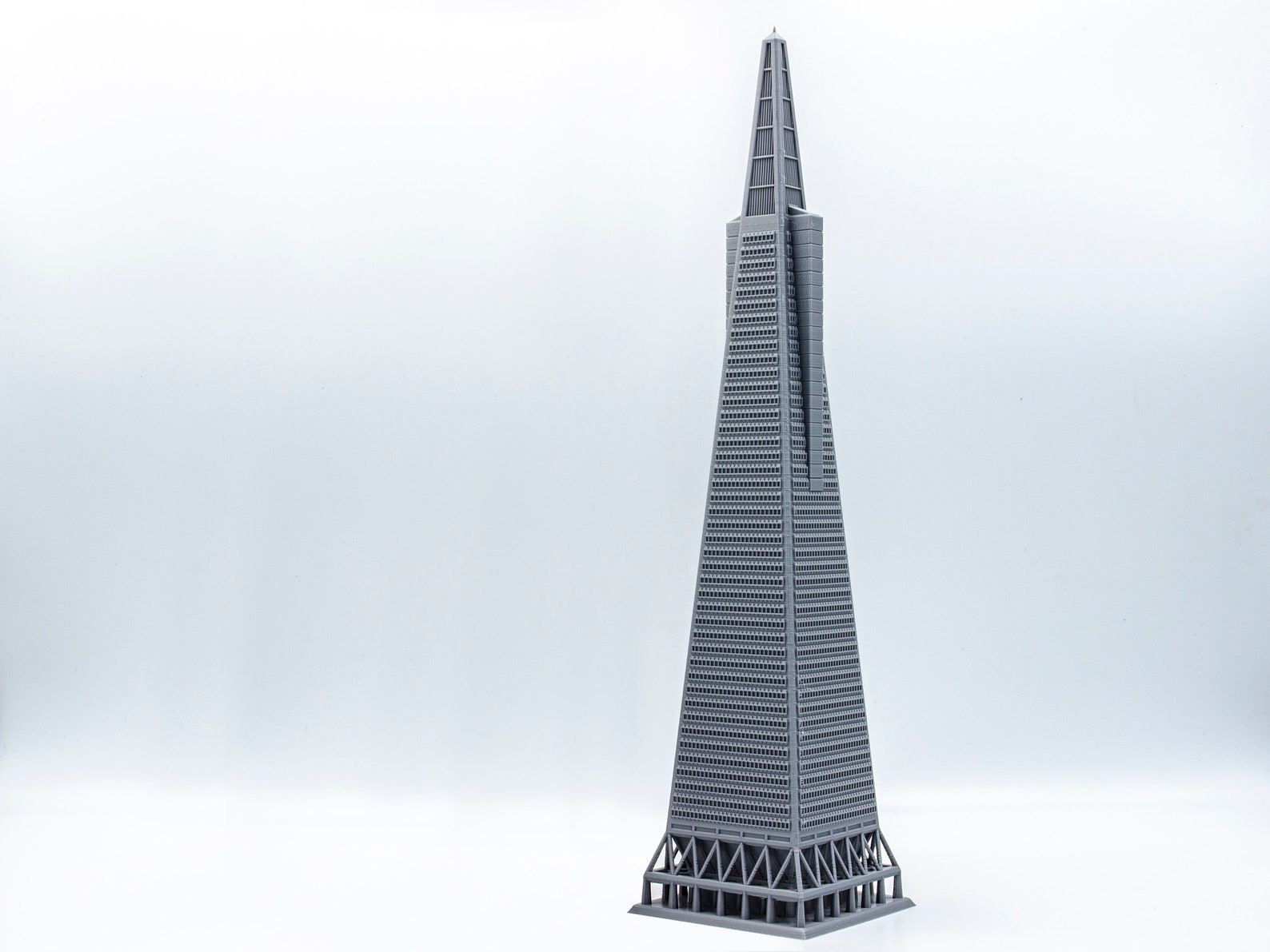 Transamerica Pyramid Building 3d Printed Architectural Scale - Etsy