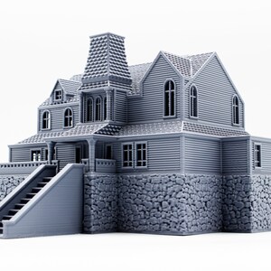 Salem's Lot Marsten House 3d Printed Model - Etsy