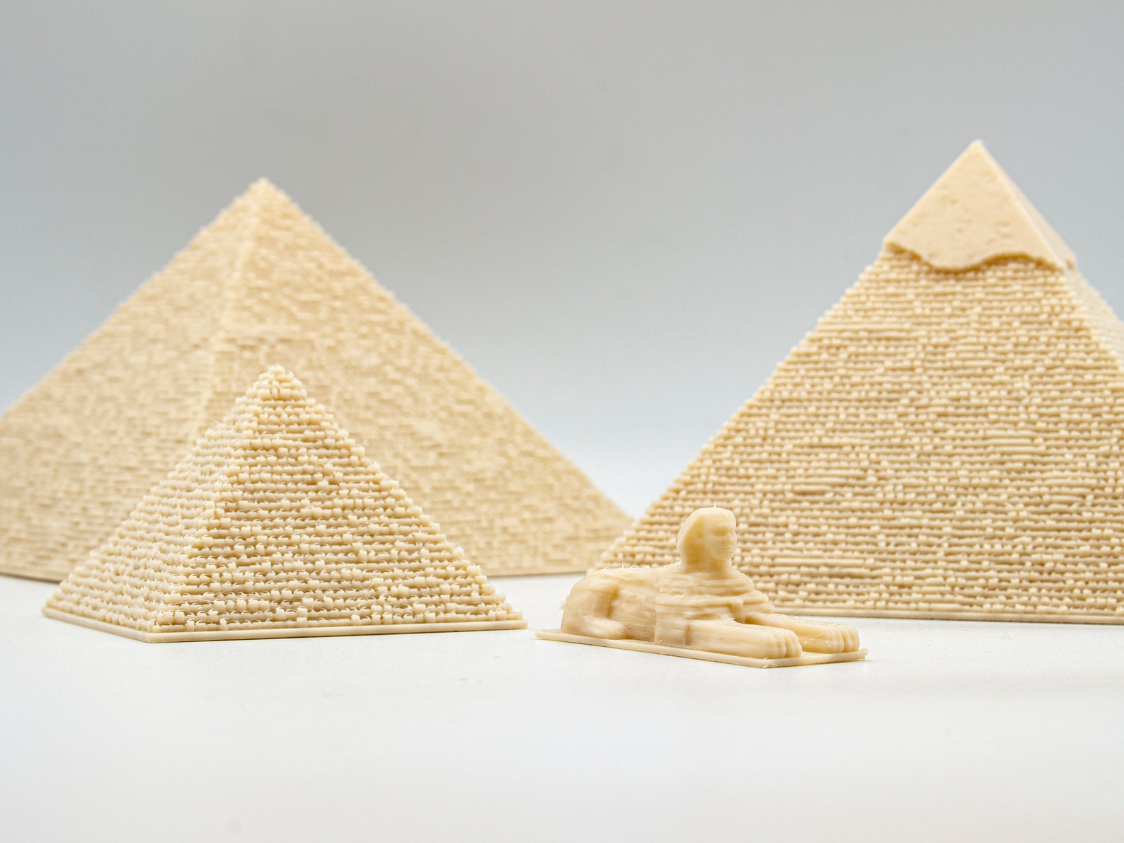 Giza Pyramid Complex Ancient Buildings 3d Printed Model - Etsy