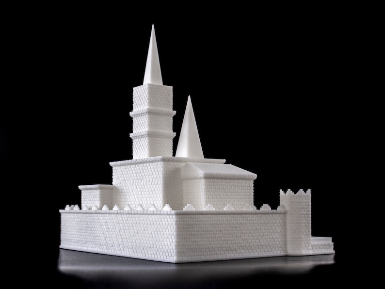 The Legend of Zelda Hyrule Castle 3d Printed Miniature Model - Etsy