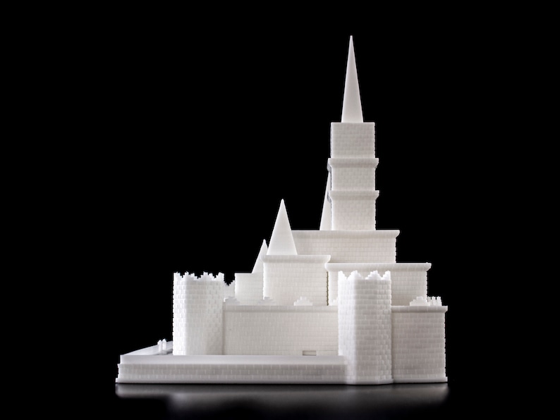 The Legend of Zelda Hyrule Castle 3d Printed Miniature Model - Etsy