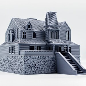 Salem's Lot Marsten House 3d Printed Model - Etsy