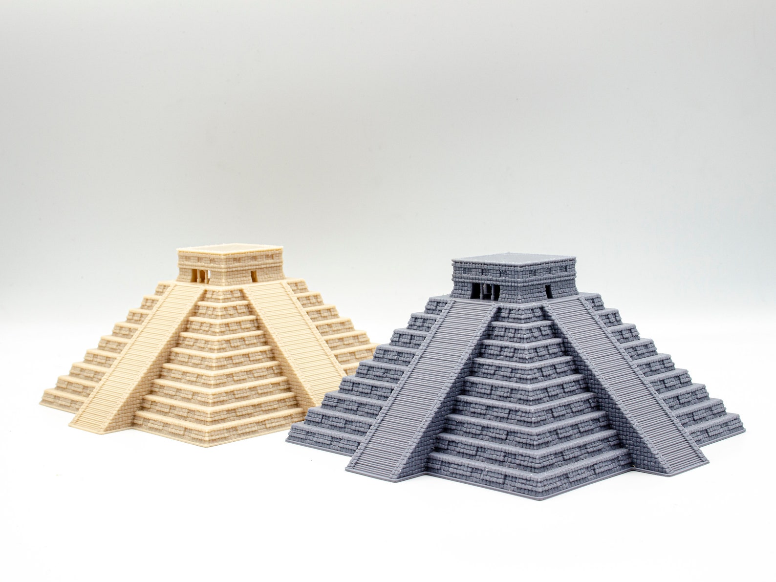 Chichen Itza Mayan Pyramid - Temple of Kukulcan 3d Printed Model - Etsy