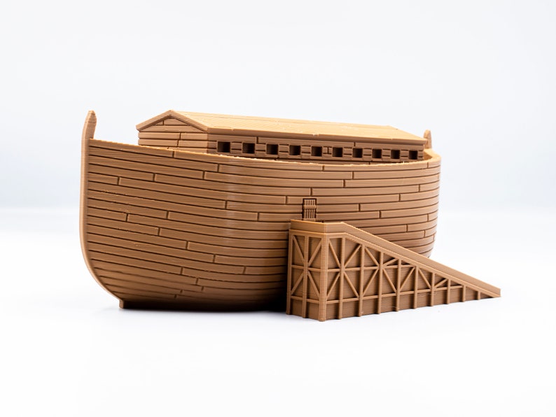 Noah's Ark 3d Printed Ancient Biblical Model - Etsy