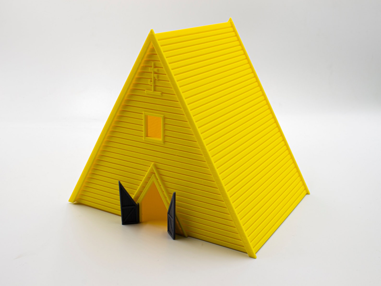 Midsommar Yellow Pyramid Temple 3d Printed Model - Etsy