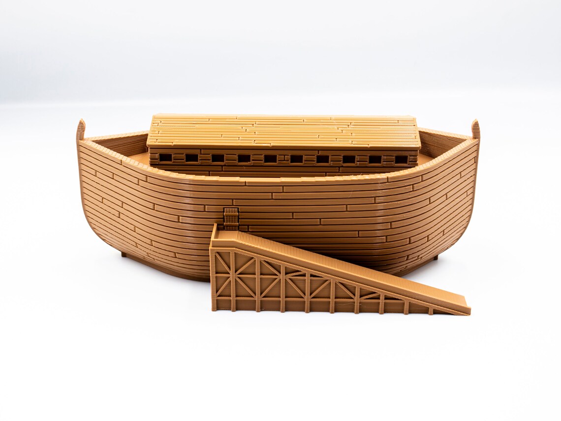 Noah's Ark 3d Printed Ancient Biblical Model - Etsy