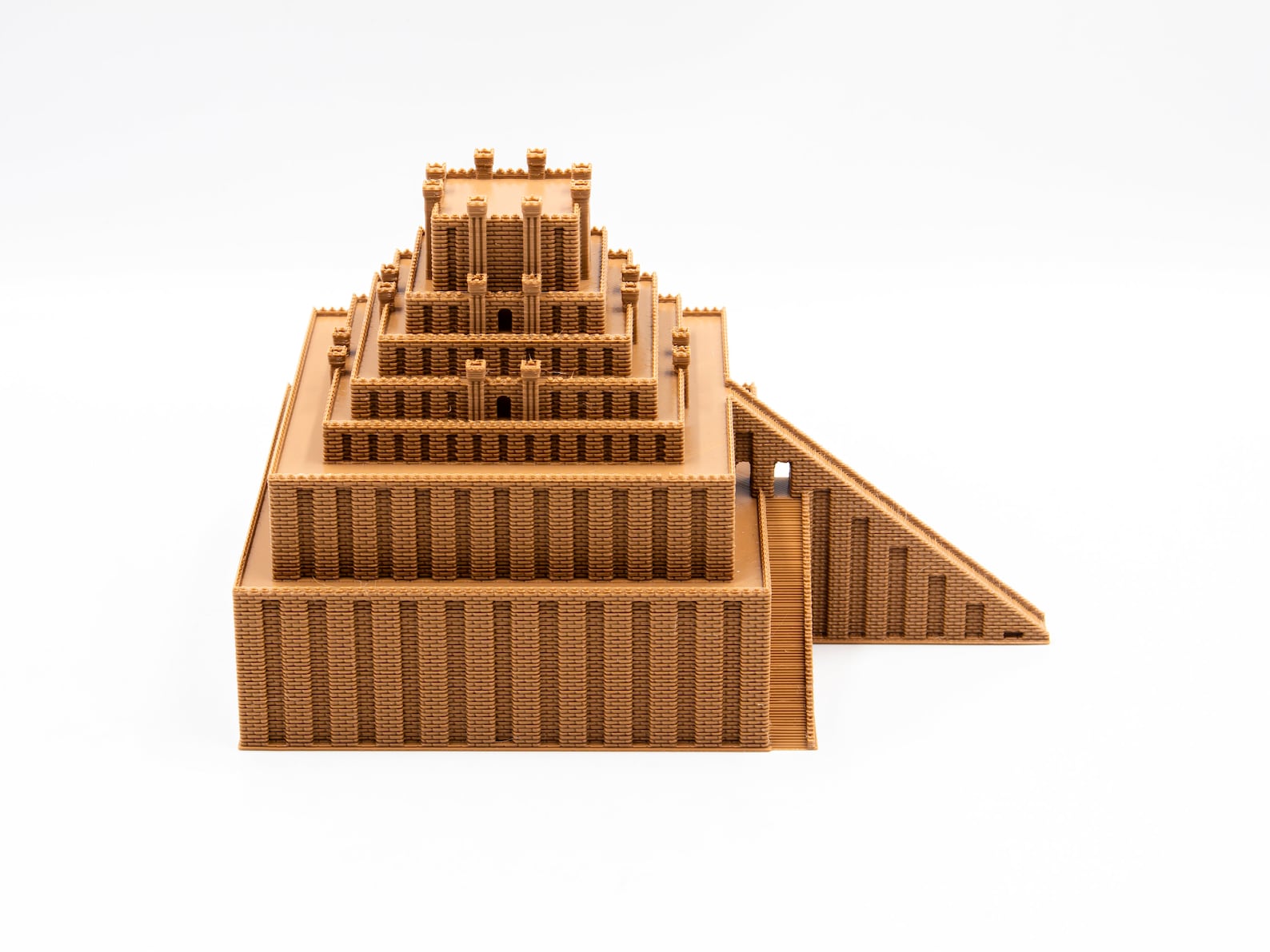 Ziggurat of Marduk Etemenanki 3d Printed Ancient Babylon Temple Model ...
