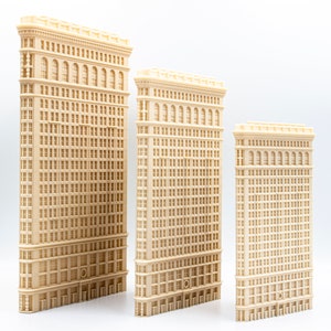 Flatiron Building Architectural 3d Printed Model - Skyscraper New York ...
