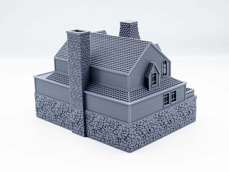 Salem's Lot Marsten House 3d Printed Model - Etsy