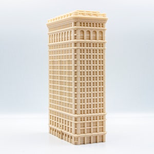 Flatiron Building Architectural 3d Printed Model - Skyscraper New York ...
