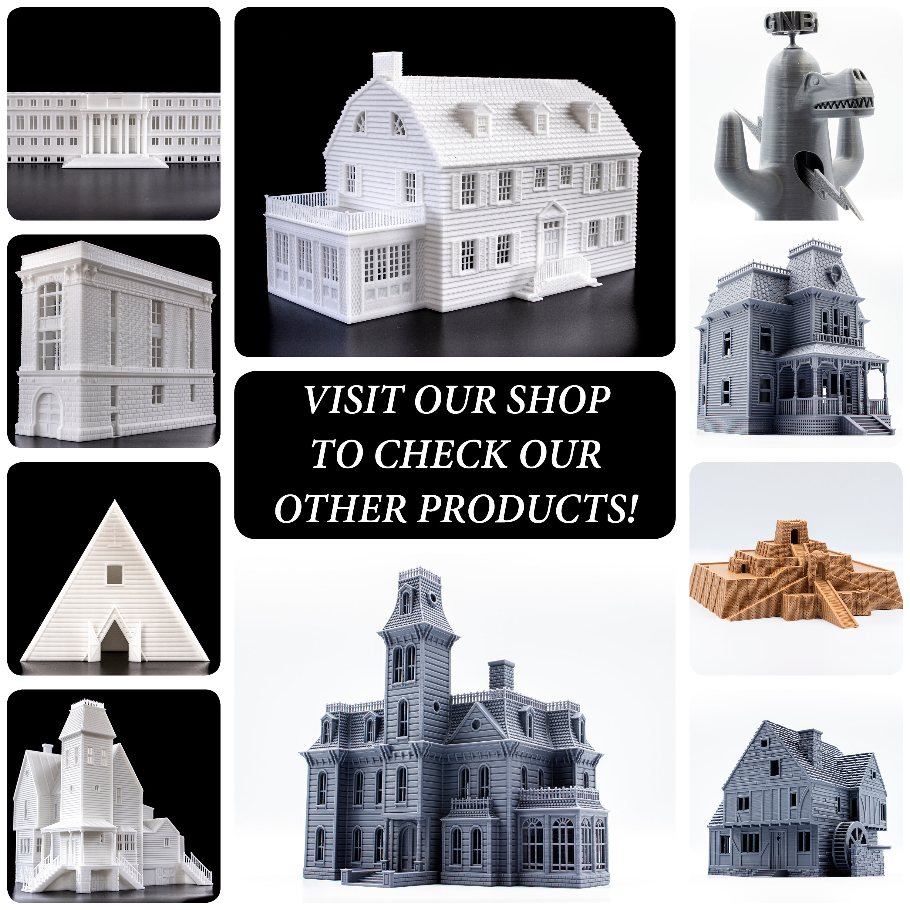 The Malwiya Tower Building 3d Printed Model - Mosque of Samarra - Etsy