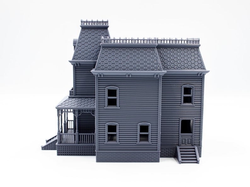 Psycho Bates Mansion HO Scale 3d Printed Model - Etsy