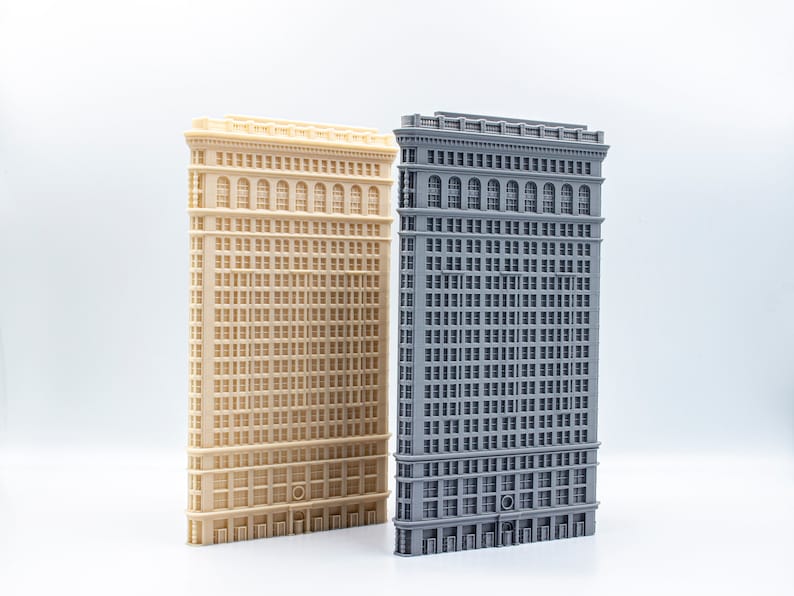 Flatiron Building Architectural 3d Printed Model - Skyscraper New York ...