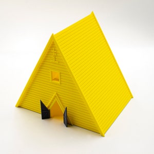 Midsommar Yellow Pyramid Temple 3d Printed Model - Etsy