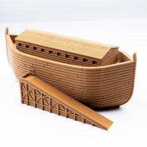 Noah's Ark 3d Printed Ancient Biblical Model - Etsy