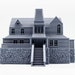 Salem's Lot Marsten House 3d Printed Architectural Model - Etsy