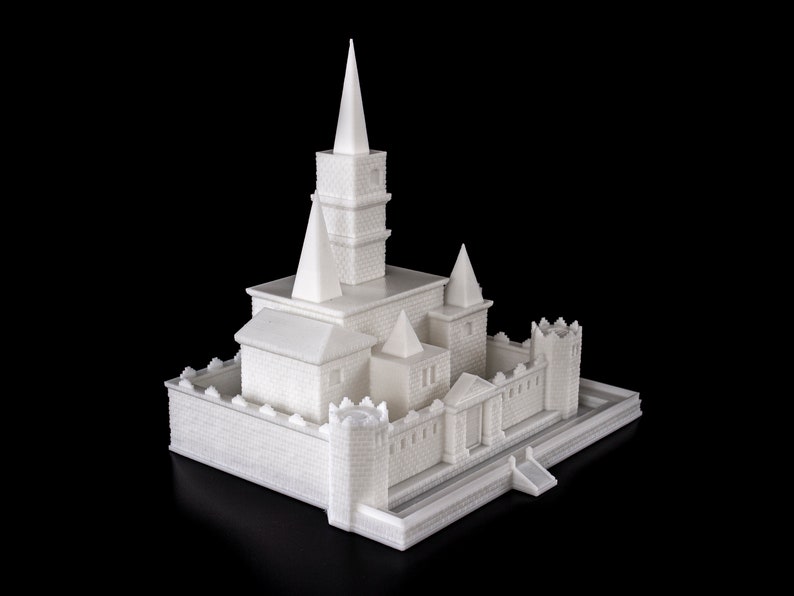 The Legend of Zelda Hyrule Castle 3d Printed Miniature Model - Etsy