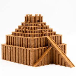 Etemenanki Ziggurat of Marduk - Ancient Babylon Architectural Model - Etsy