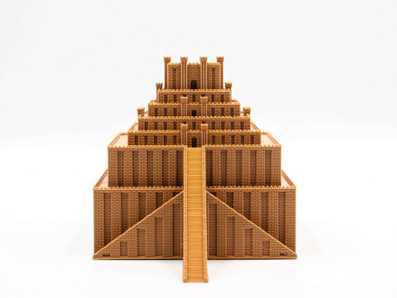 Ziggurat of Marduk Etemenanki 3d Printed Ancient Babylon Temple Model ...
