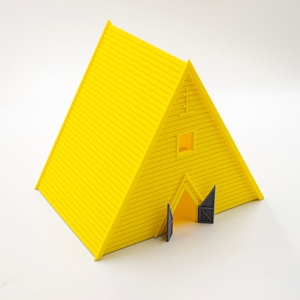 Midsommar Yellow Pyramid Temple 3d Printed Model - Etsy