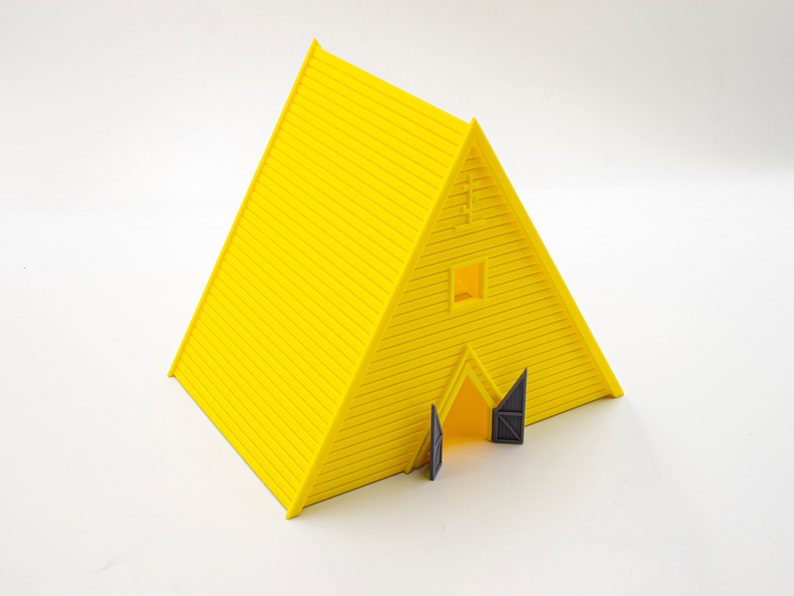 Midsommar Yellow Pyramid Temple 3d Printed Model - Etsy