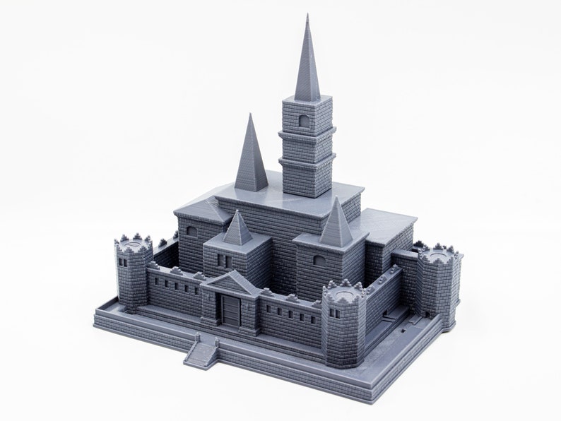 The Legend of Zelda Hyrule Castle 3d Printed Miniature Model - Ocarina ...