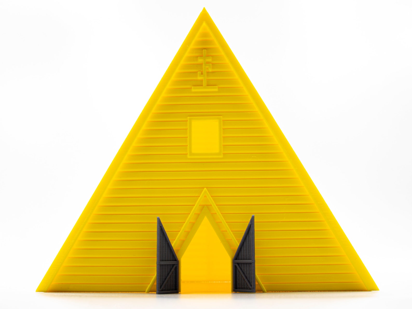 Midsommar Yellow Pyramid Temple 3d Printed Model - Etsy
