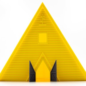 Midsommar Yellow Pyramid Temple 3d Printed Model - Etsy