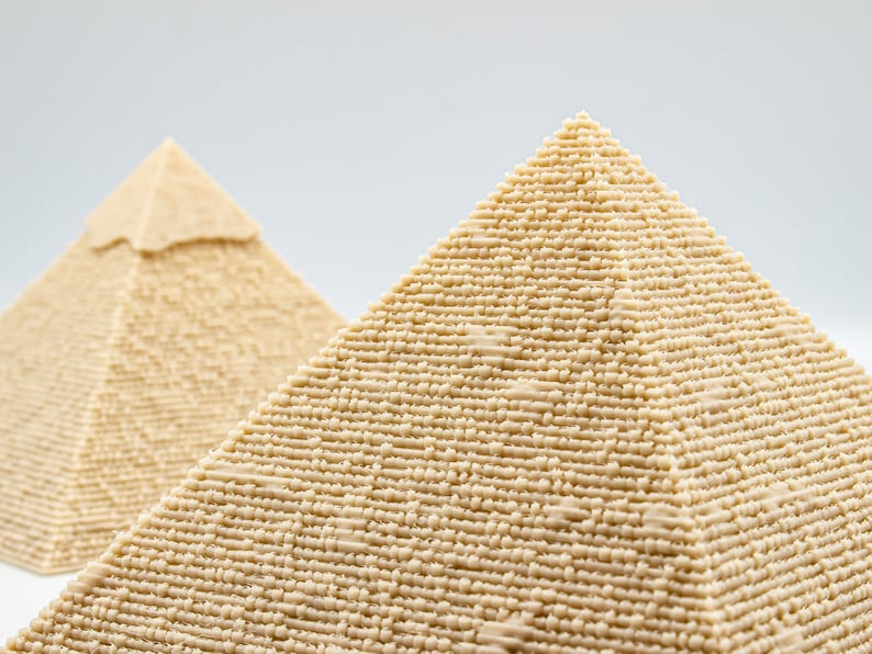 Giza Pyramid Complex Ancient Buildings 3d Printed Model - Etsy