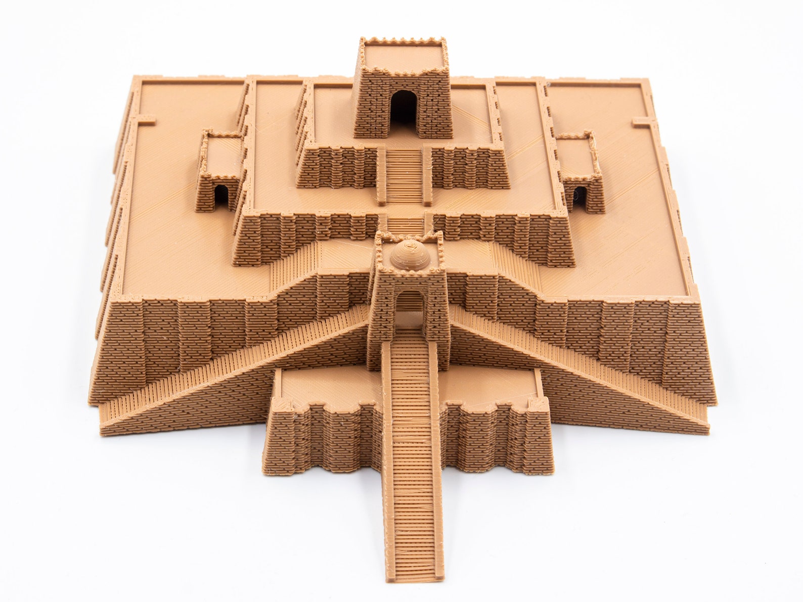 The Great Ziggurat of Ur Ancient Building 3d Printed Miniature - Etsy