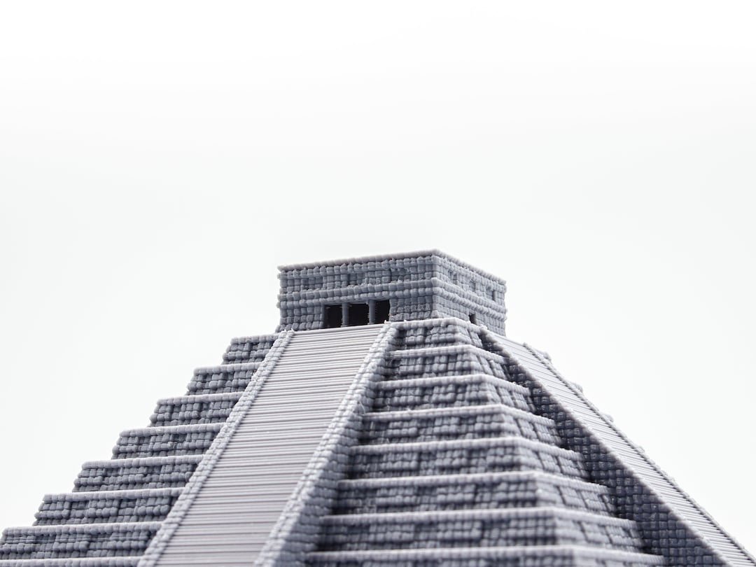 Chichen Itza Mayan Pyramid - Temple of Kukulcan 3d Printed Model - Etsy