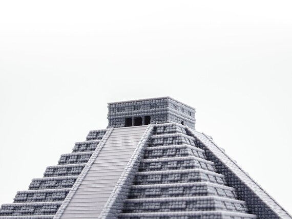 Chichen Itza Mayan Pyramid Temple of Kukulcan 3d Printed - Etsy