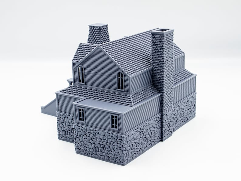 Salem's Lot Marsten House 3d Printed Model - Etsy