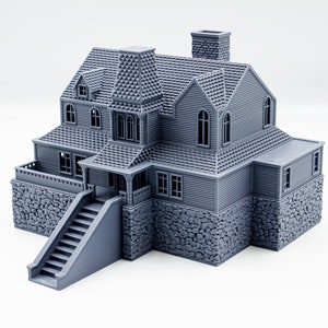 Salem's Lot Marsten House 3d Printed Model - Etsy