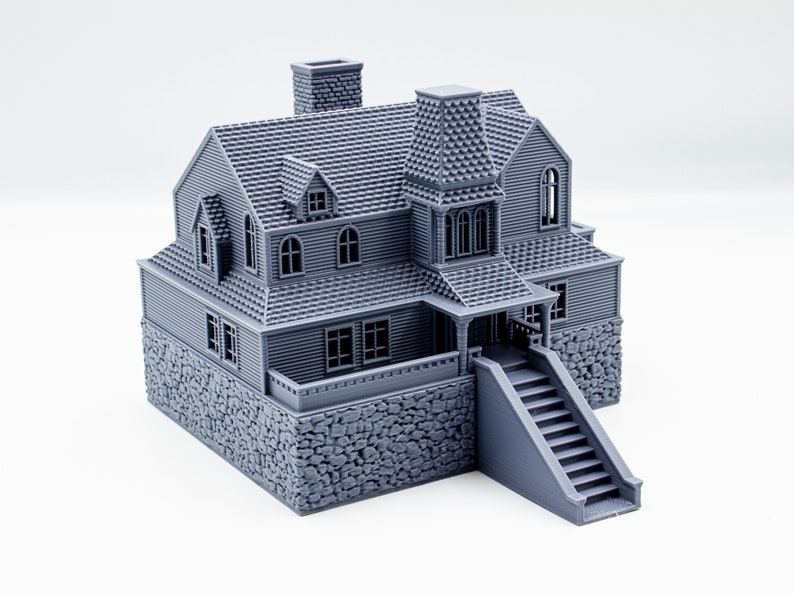 Salem's Lot Marsten House 3d Printed Model - Etsy