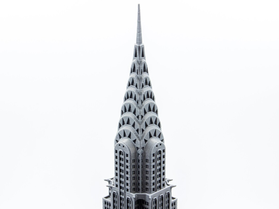 Chrysler Building 3d Printed Architectural Model Skyscraper - Etsy
