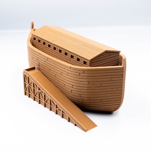 Noah's Ark 3d Printed Ancient Biblical Model - Etsy