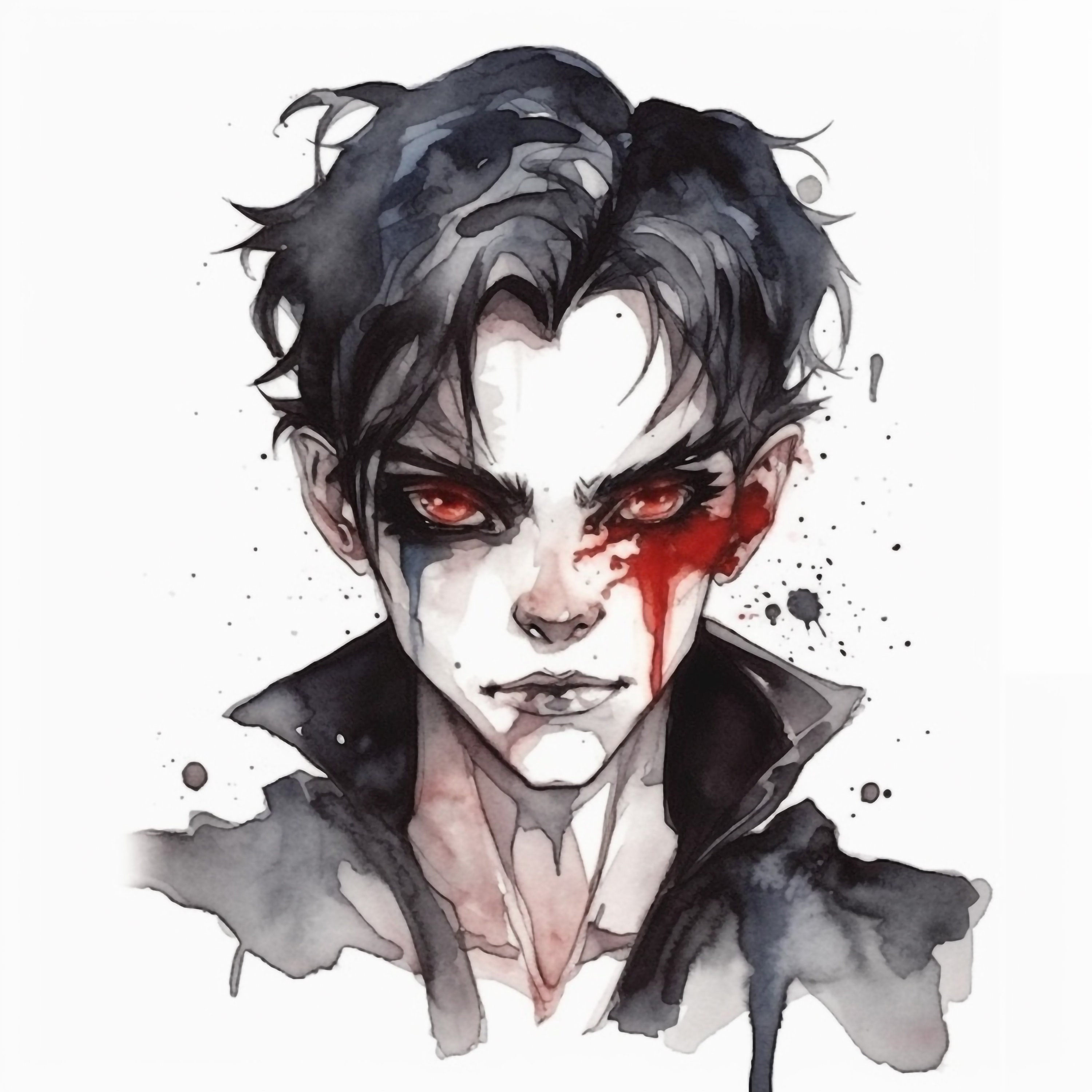 Watercolor Vampire Clipart 10 Digital Clipart Bundle High Quality ...