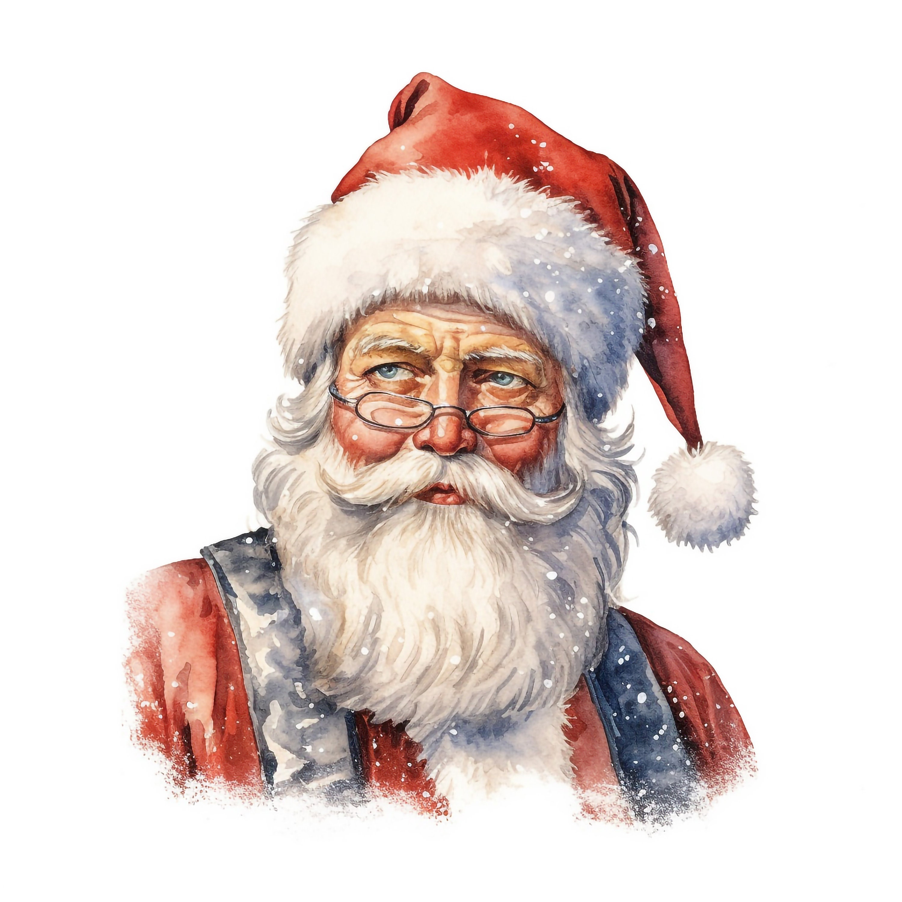 Santa Claus Clipart 10 Digital Clipart Bundle High Quality Images ...