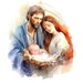 Watercolor Nativity 10 Digital Clipart Bundle High Quality Images ...