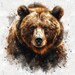 Watercolor Bear Clipart Set of 10 High Quality Pictures Digital ...