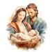 Watercolor Nativity 10 Digital Clipart Bundle High Quality Images ...