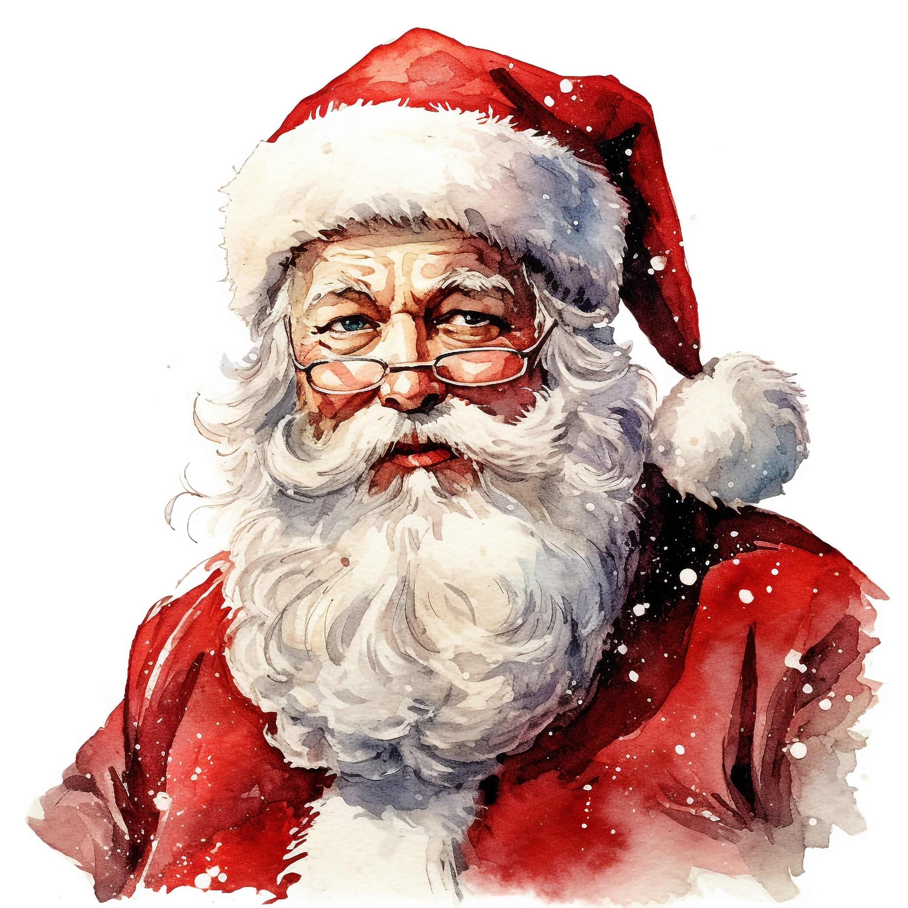 Santa Claus Clipart 10 Digital Clipart Bundle High Quality Images ...