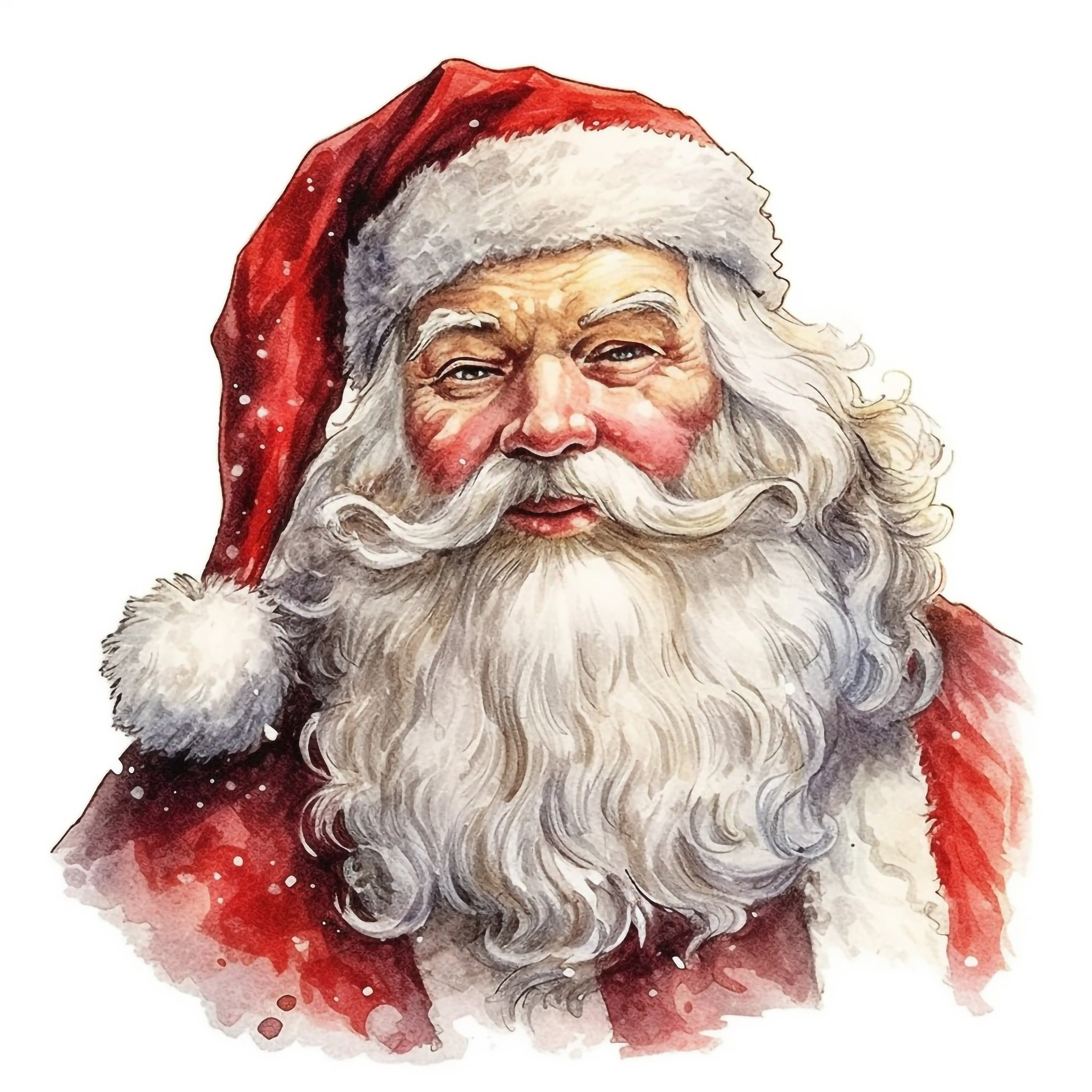 Santa Claus Clipart 10 Digital Clipart Bundle High Quality Images ...