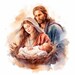 Watercolor Nativity 10 Digital Clipart Bundle High Quality Images ...