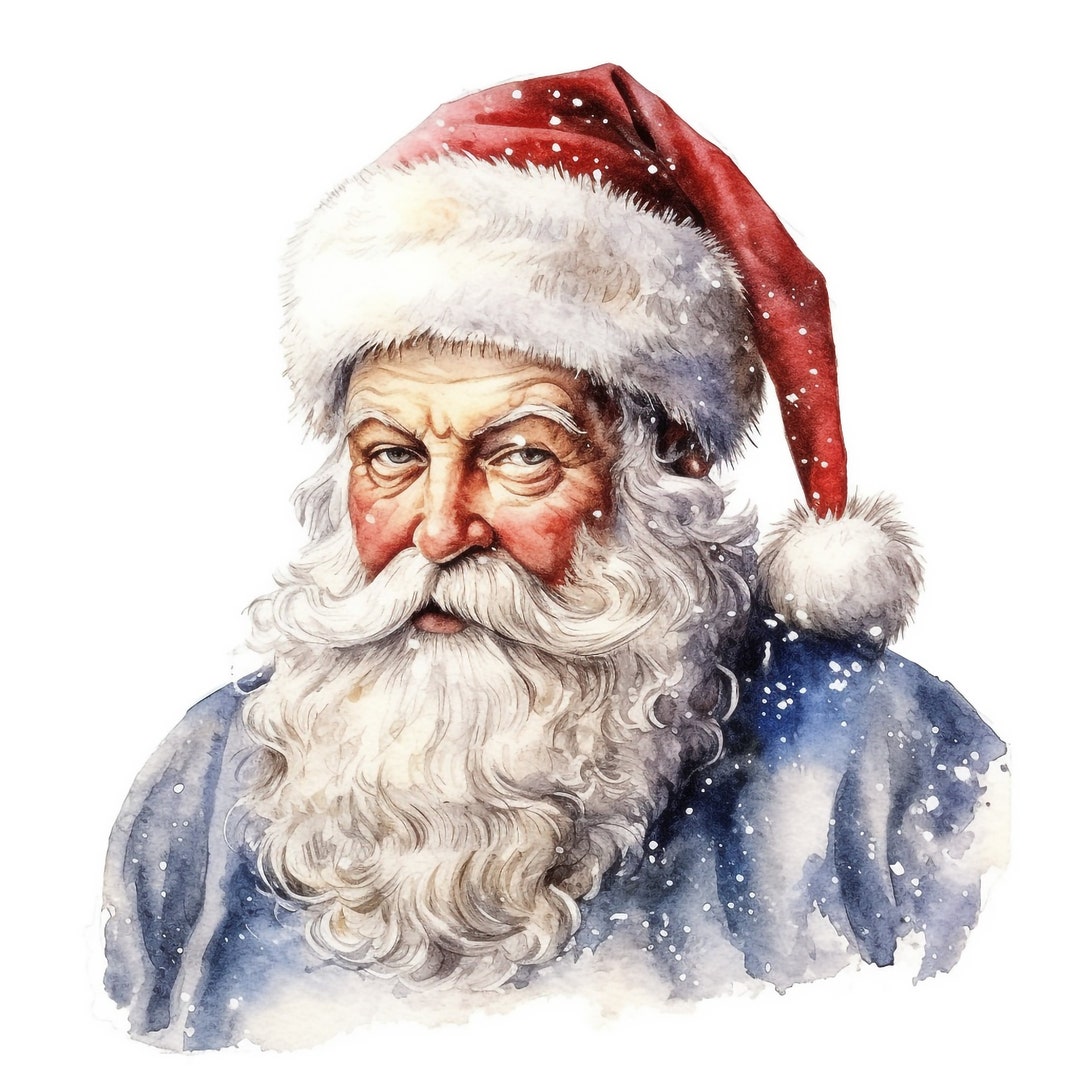Santa Claus Clipart 10 Digital Clipart Bundle High Quality Images ...