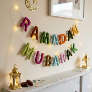 Ramadan Mubarak Decor | Islamic Home Decoration | Thoughtful Family ...